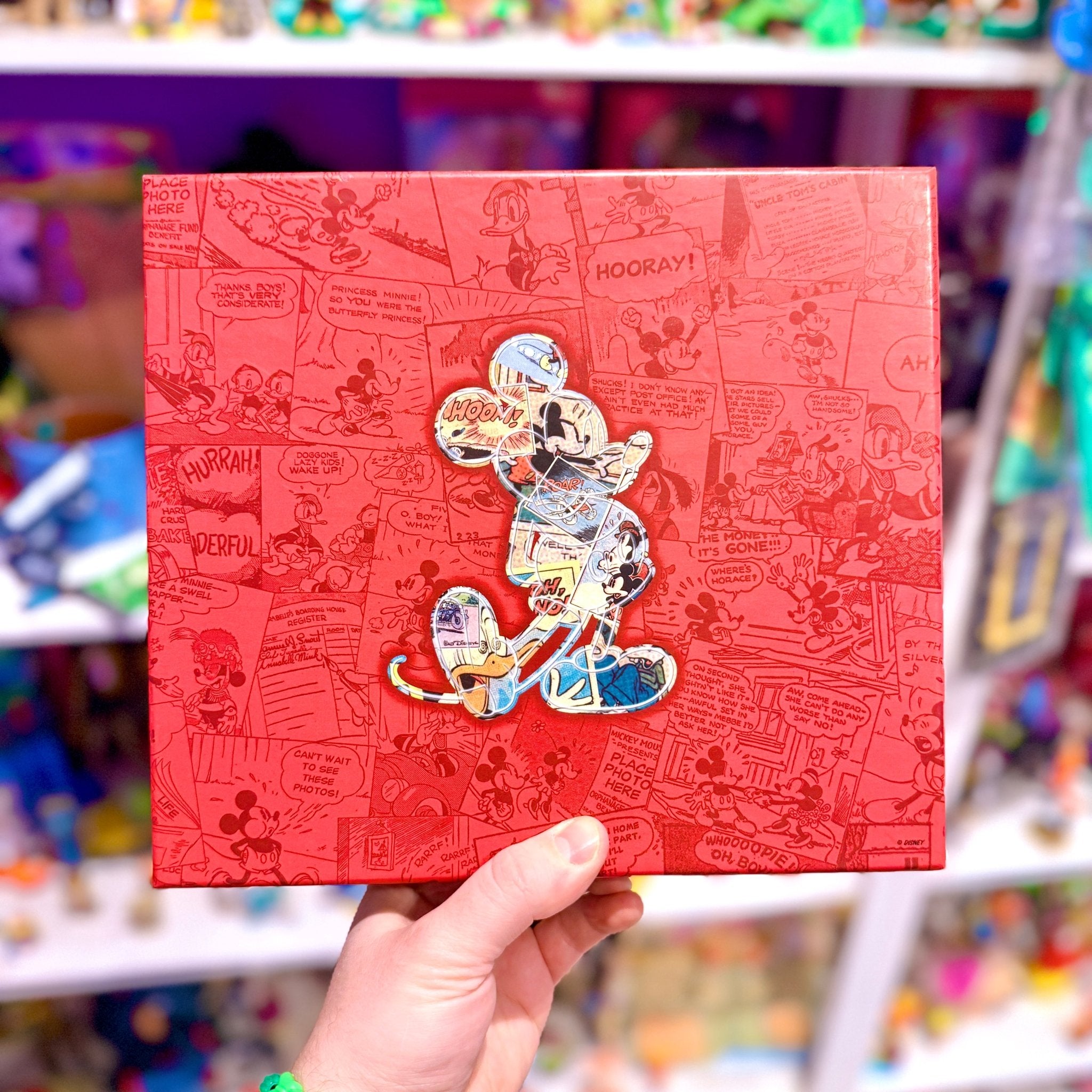 Disney's Mickey Mouse: Classic Comic Strip Scrapbook in Box (Sandy Lio ...