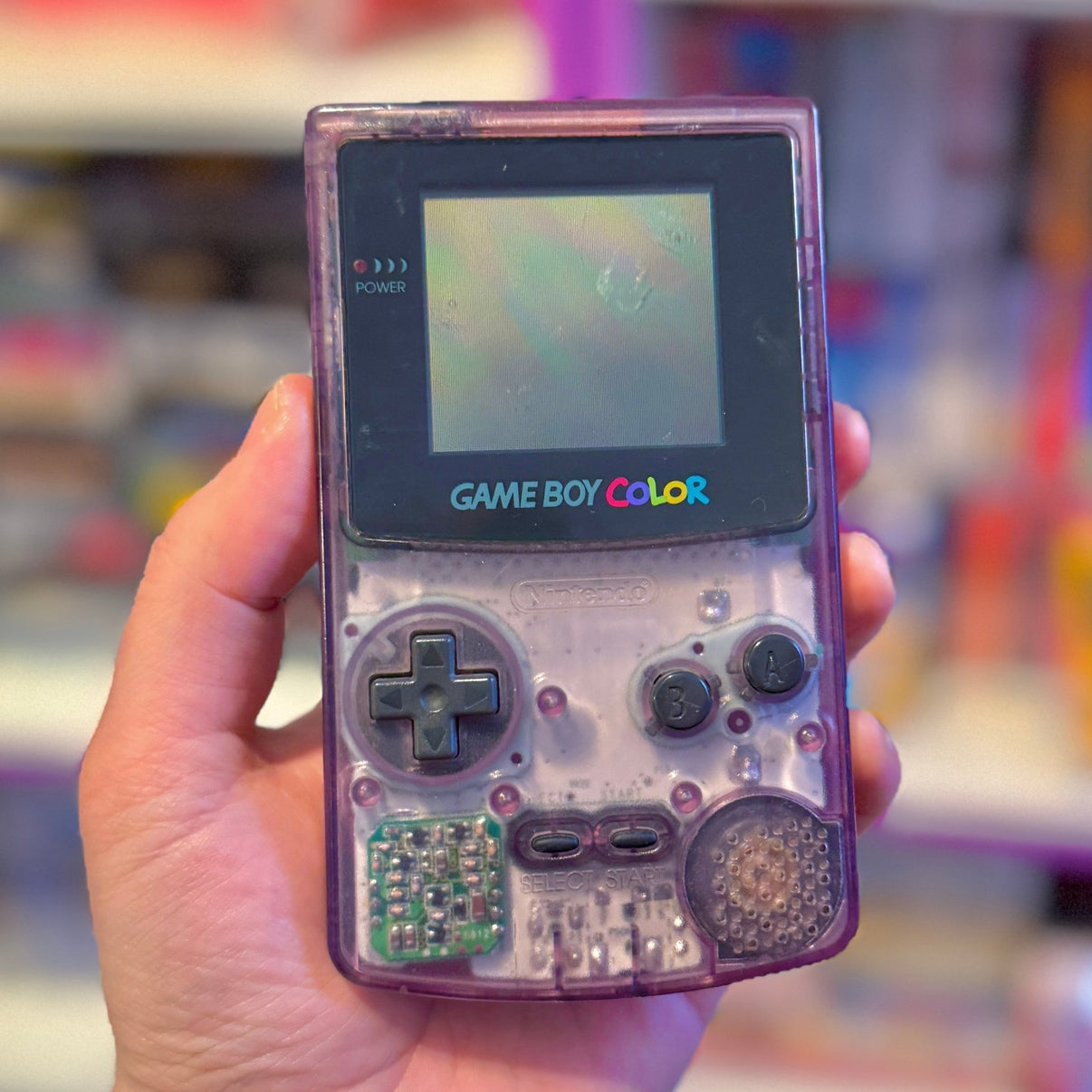 Gameboy Color: Atomic Purple (Nintendo) – PopCultGang