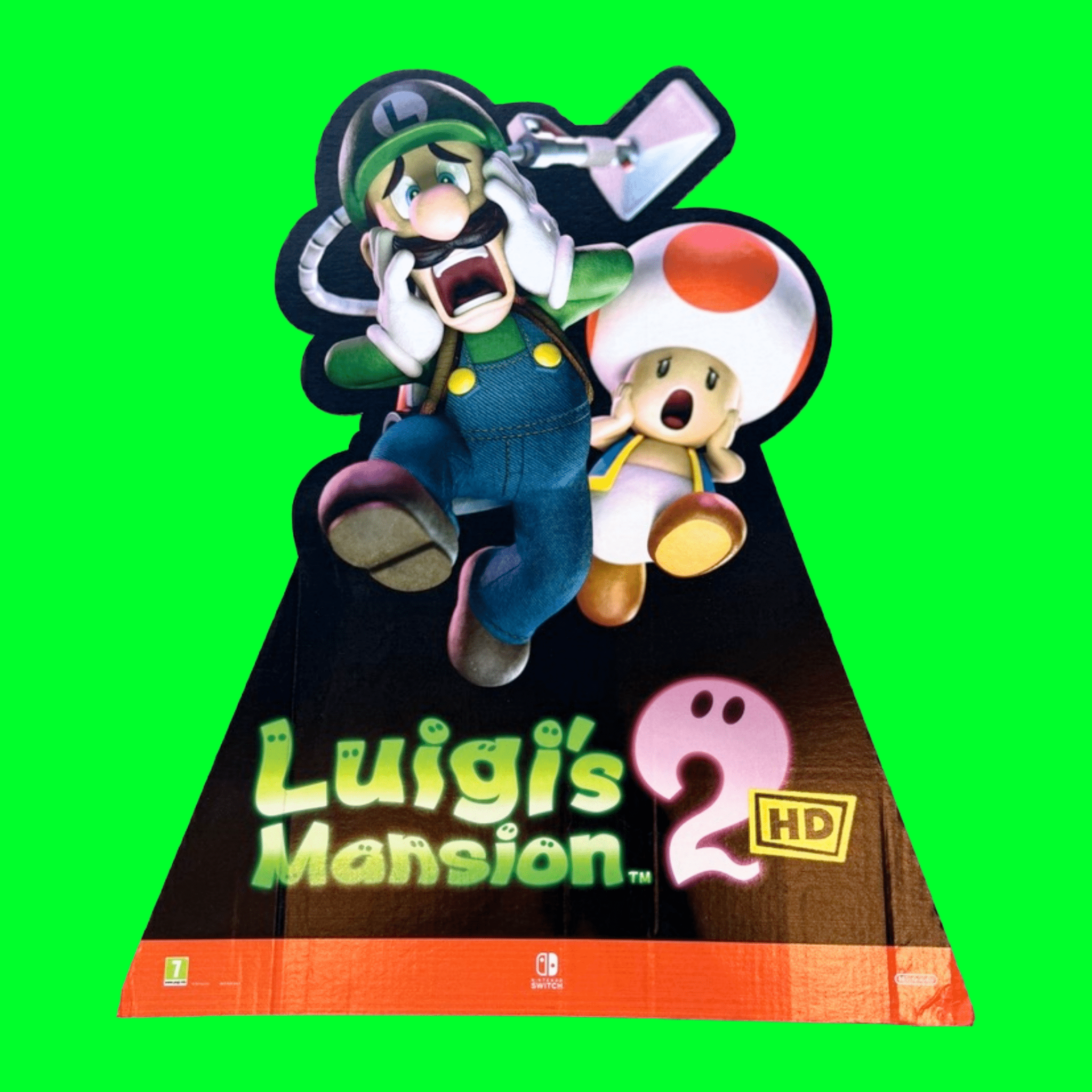 Luigi's Mansion 2 HD Cutout Store Display (Nintendo Switch) – PopCultGang