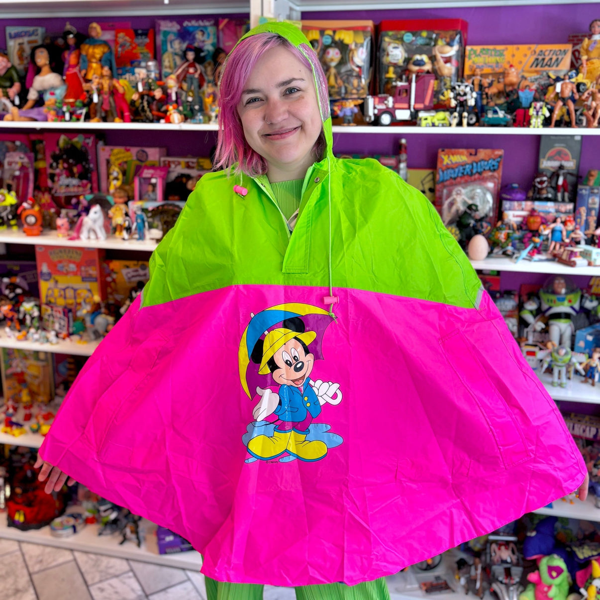 Mickey Mouse Raincoat (90s) – PopCultGang
