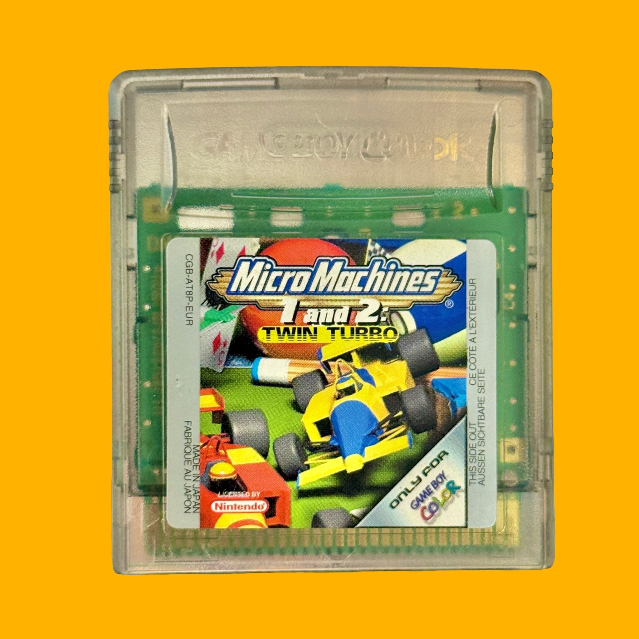 Micro Machines 1 and 2: Twin Turbo (Gameboy Color) – PopCultGang