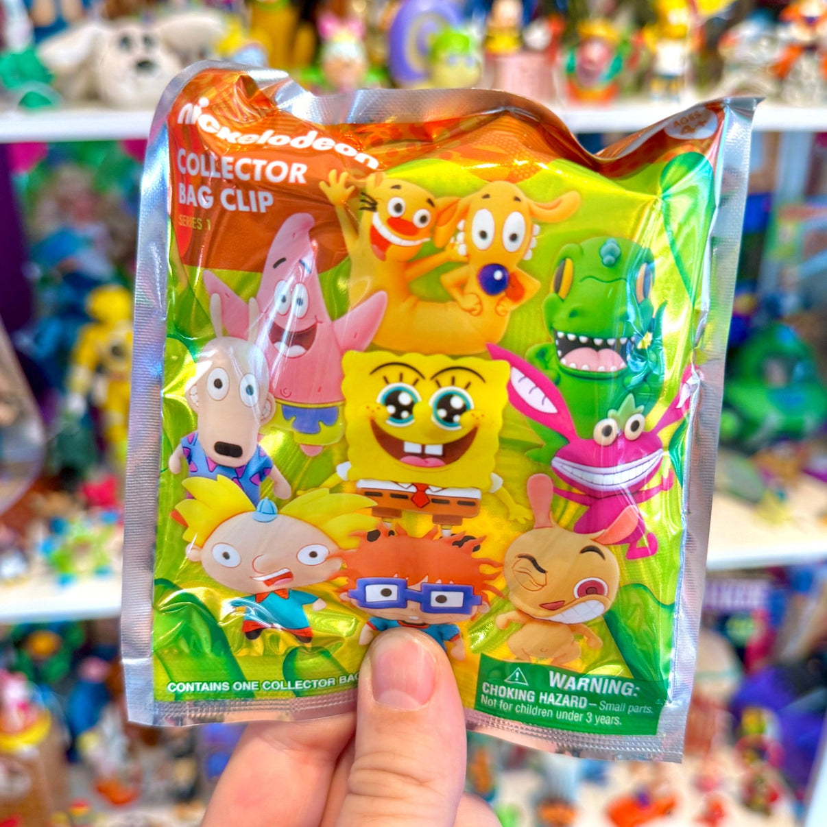 Nickelodeon Classics 3D PVC Bag Clips Series 1 Blind Bag – PopCultGang