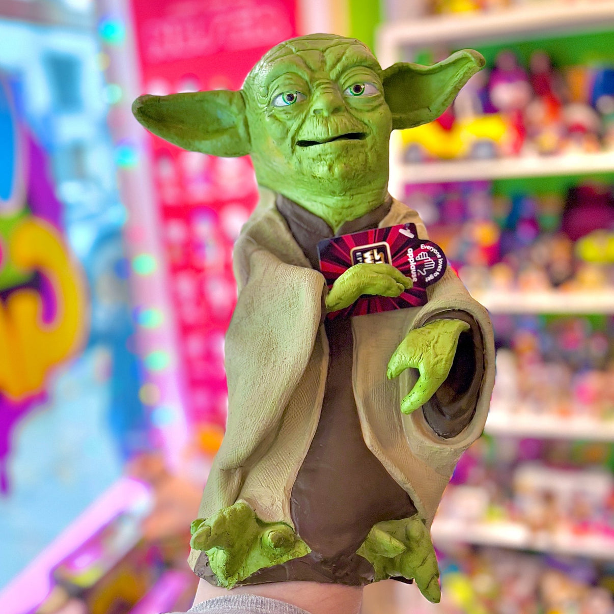 Star Wars Episode 1: Yoda Rubber Hand Puppet – PopCultGang