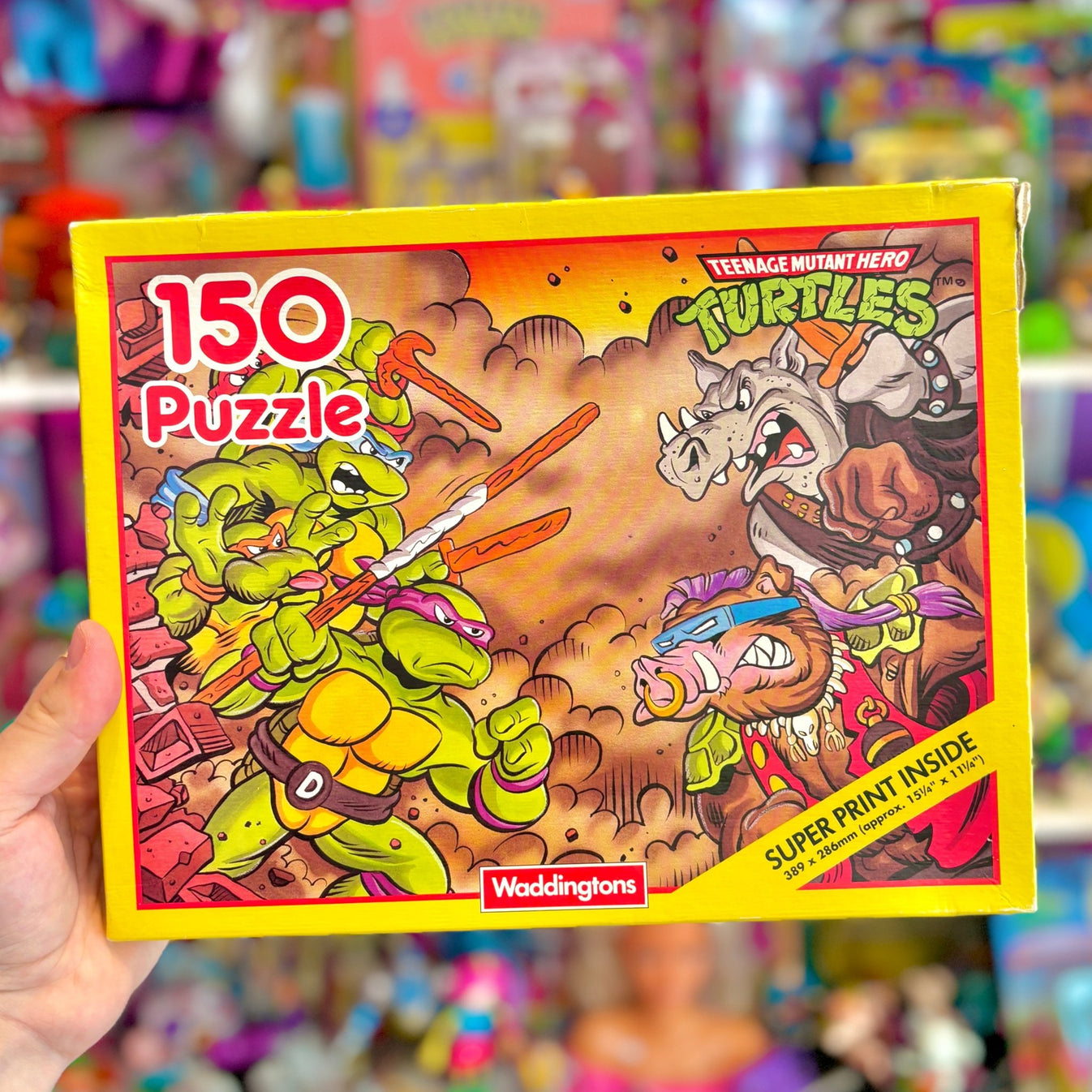 Teenage Mutant Ninja Turtles: 150 Puzzle + Poster (80s) – PopCultGang