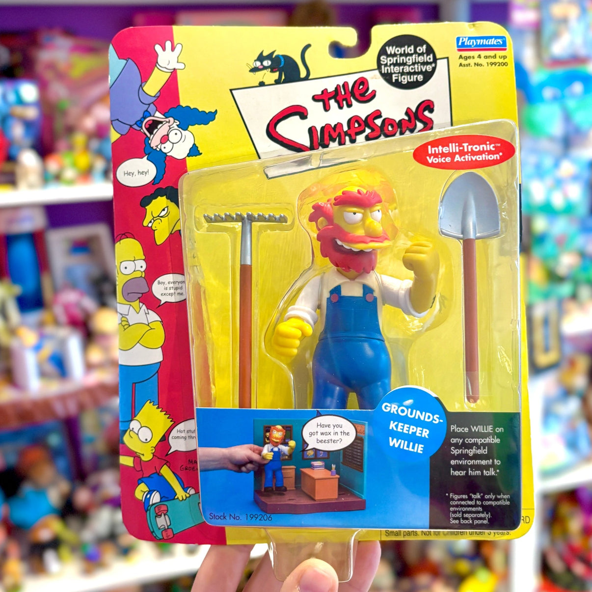 The Simpsons: World of Springfield - Groundskeeper Willie Action Figur ...