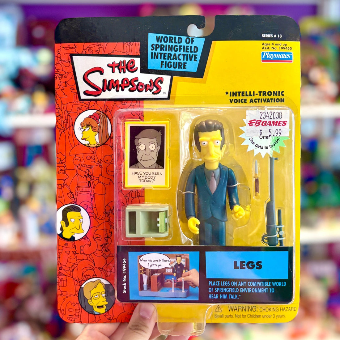 The Simpsons: World of Springfield - Legs Action Figure (2000s ...