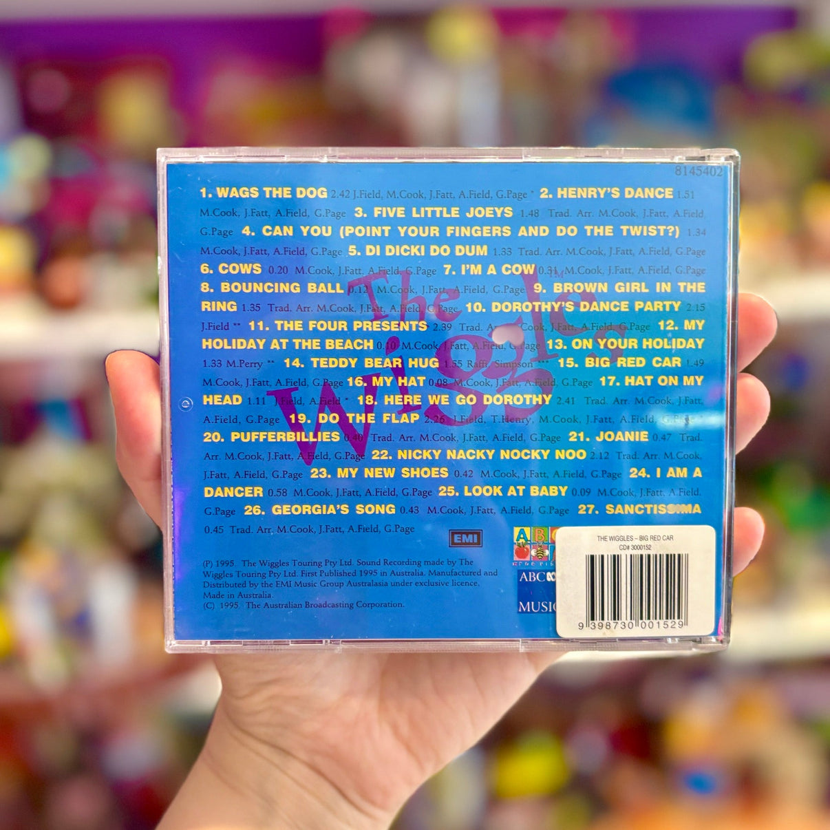 The Wiggles - Big Red Car (CD, 90s) – PopCultGang