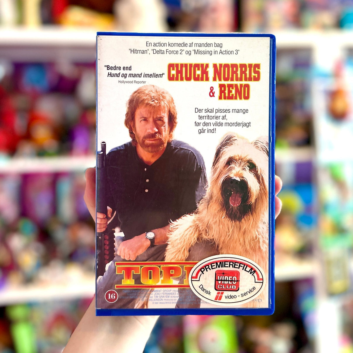 VHS: Top Dog - Chuck Norris & Reno (Big Box) – PopCultGang