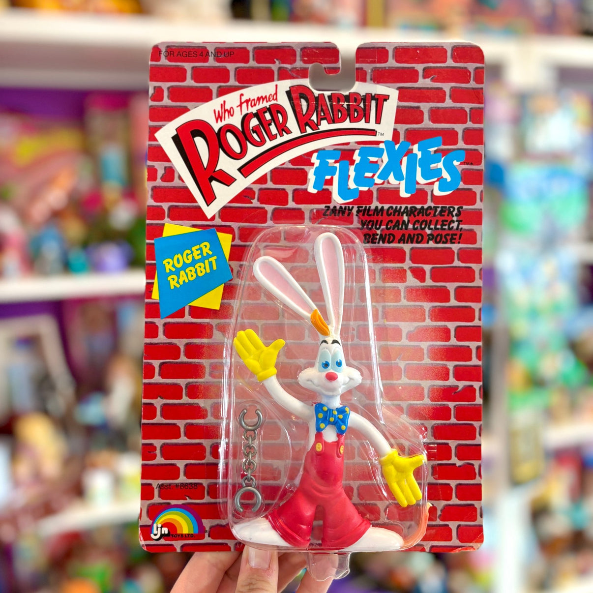 Who Framed Roger Rabbit: Roger Rabbit Flexies (MOC, 80s) – PopCultGang
