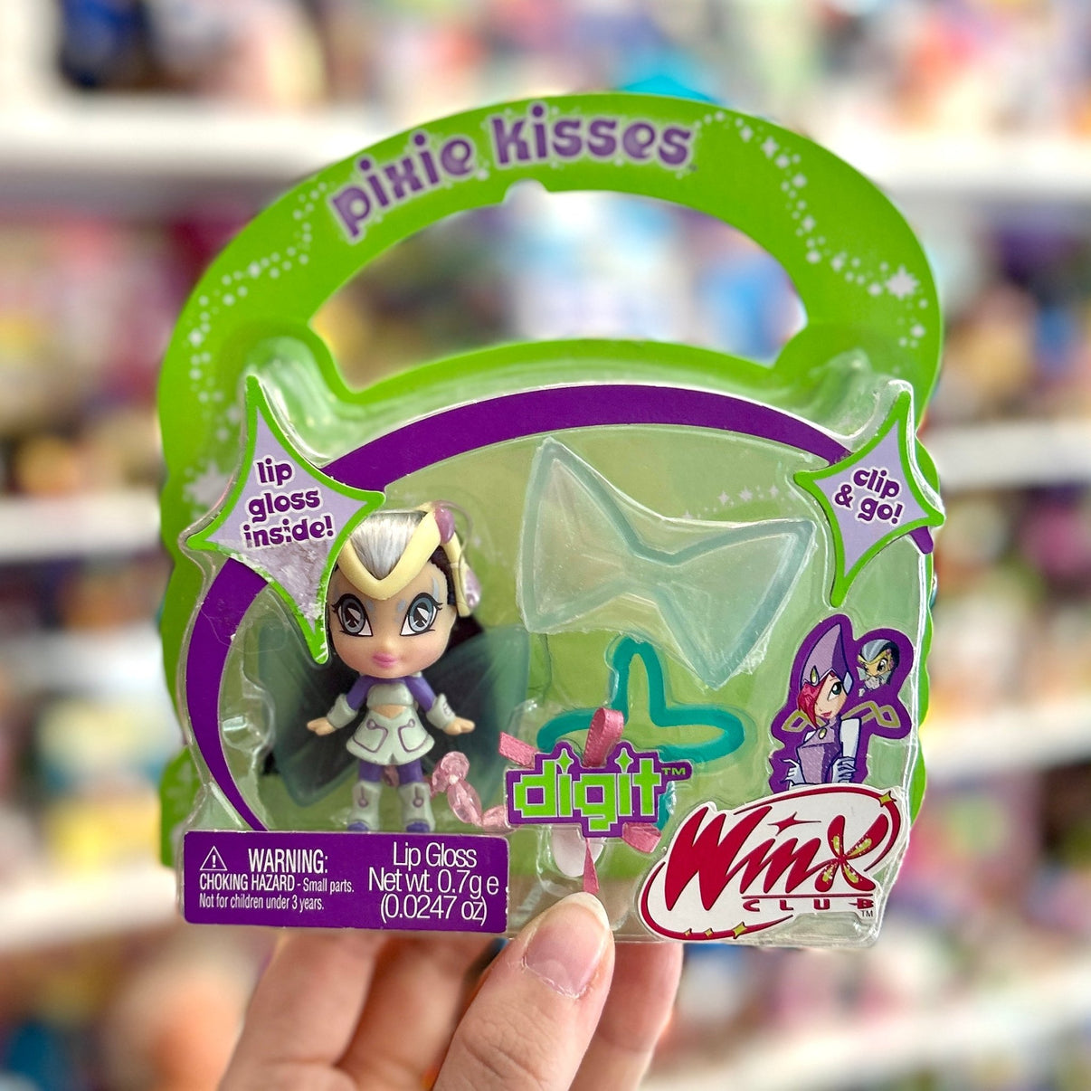 Winx Club: Pixie Kisses Digit Clip & Go Mini Doll (2005) – PopCultGang